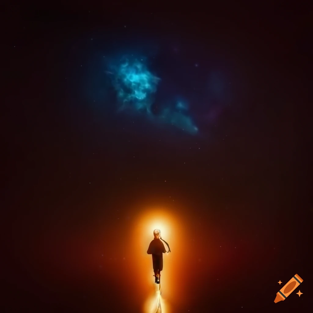 Inspirational quote about finding light within yourself on Craiyon