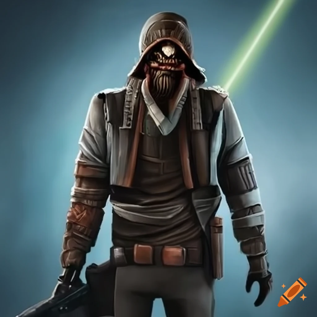 Smuggler from Star Wars on Craiyon