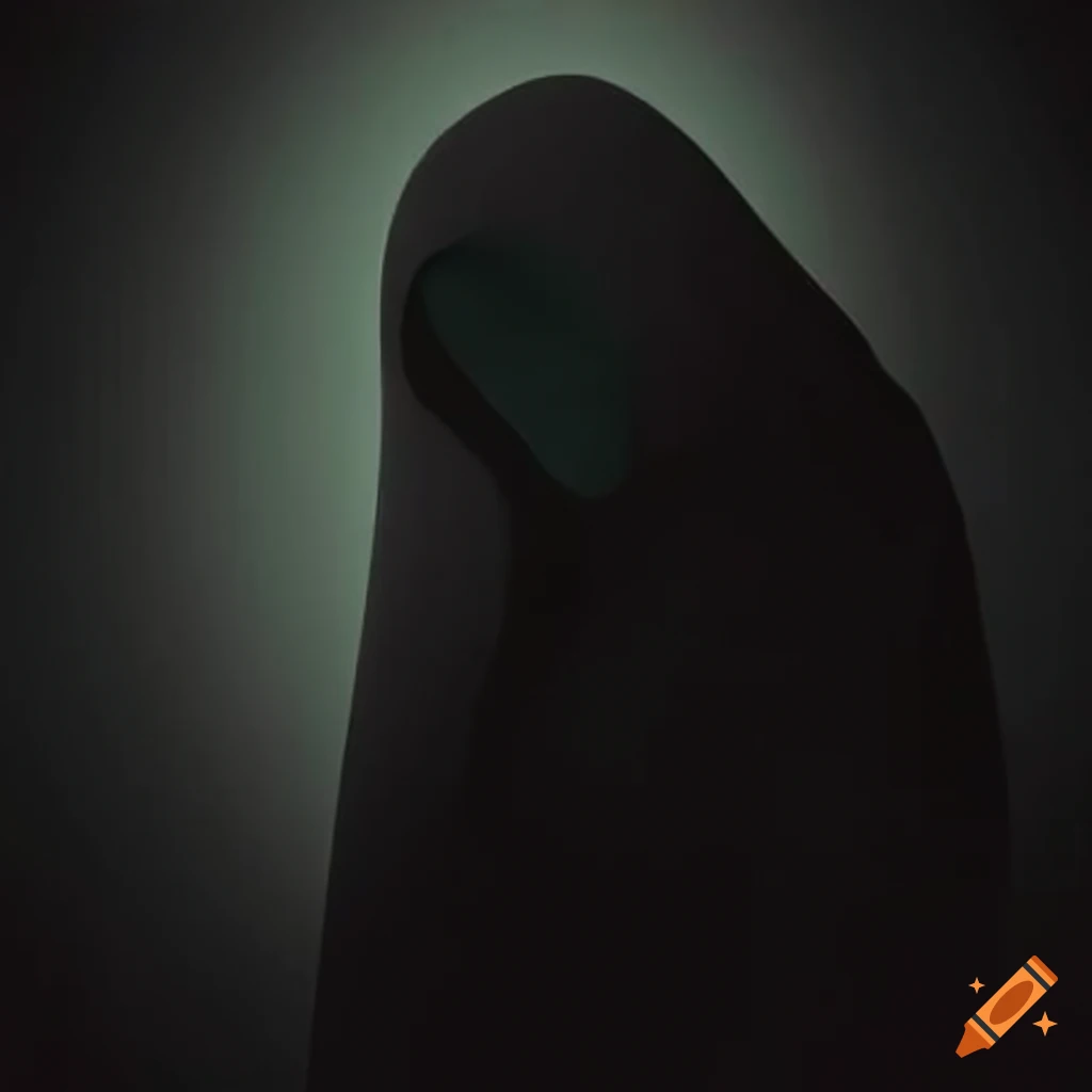 Image of a mysterious shadowy figure on Craiyon