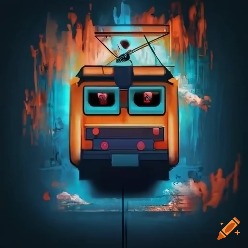 Poster of "traindriver2" with pkp ep09 train on Craiyon