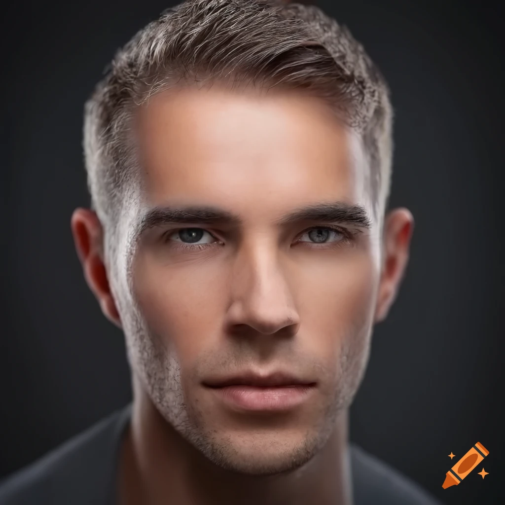 Professional headshot of a handsome man