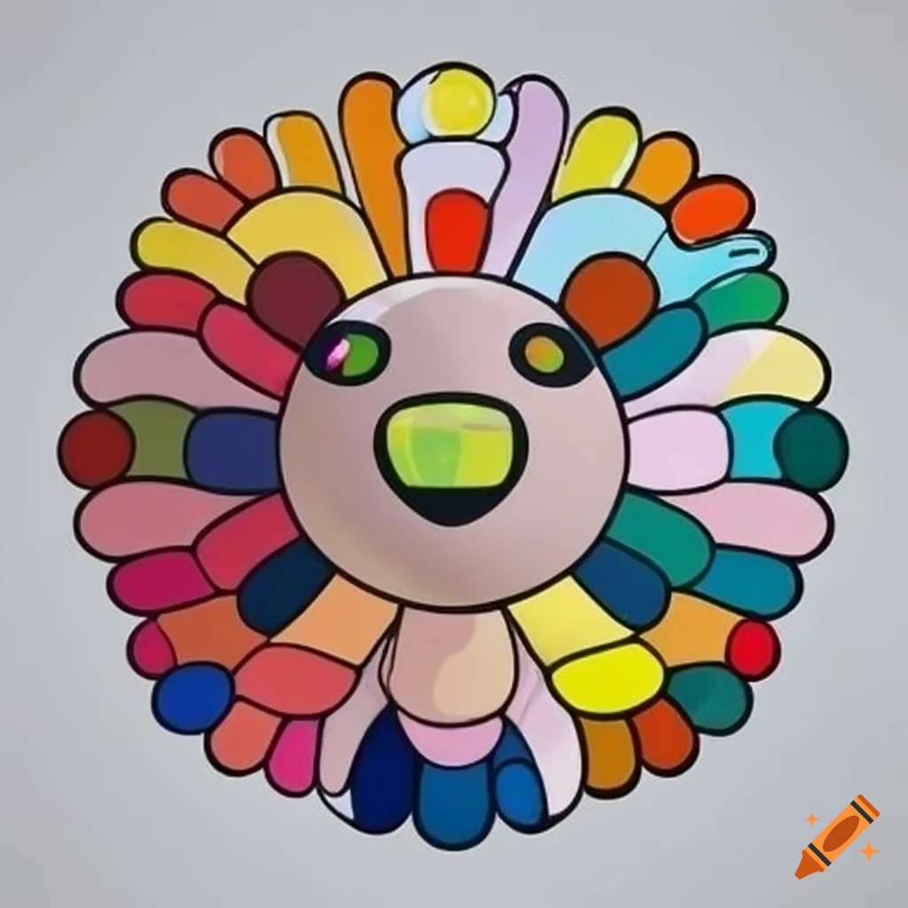 Artwork by takashi murakami on Craiyon