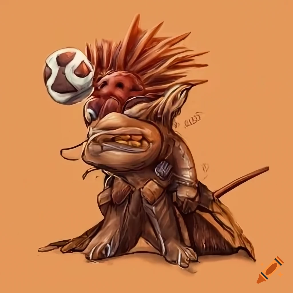 Platypus saboteur character for root rpg on Craiyon