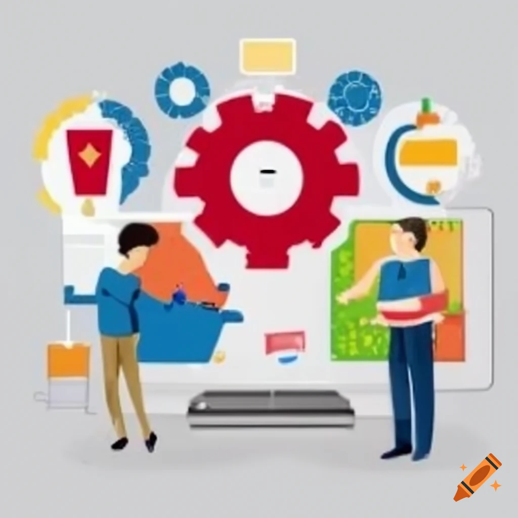 Project Management Concept On Craiyon