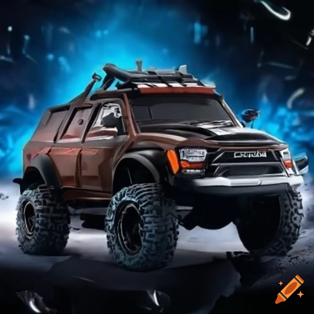 Image of a traxxas trx-4 remote control car on Craiyon