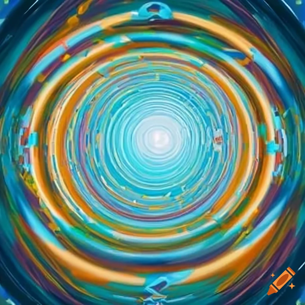 Abstract image representing single-mindedness and omniscience on Craiyon