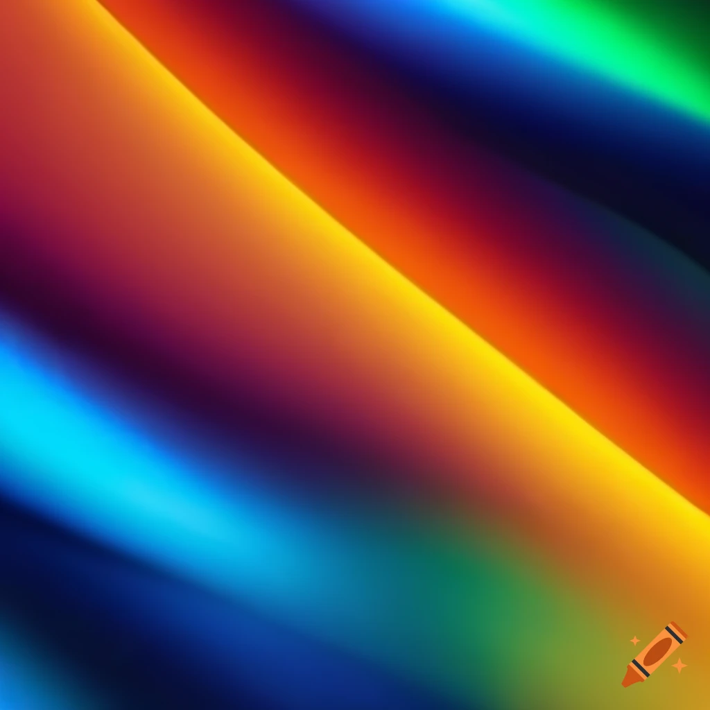 Colorful abstract background with blue, orange, yellow, red, and green ...