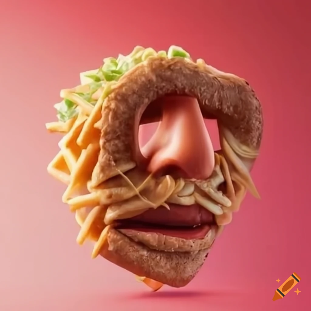 Spaghetti with a face on Craiyon