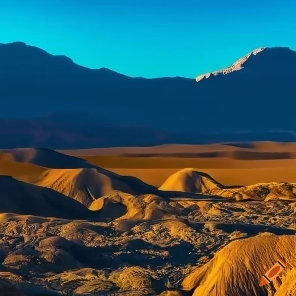 View of durango desert landscape on Craiyon