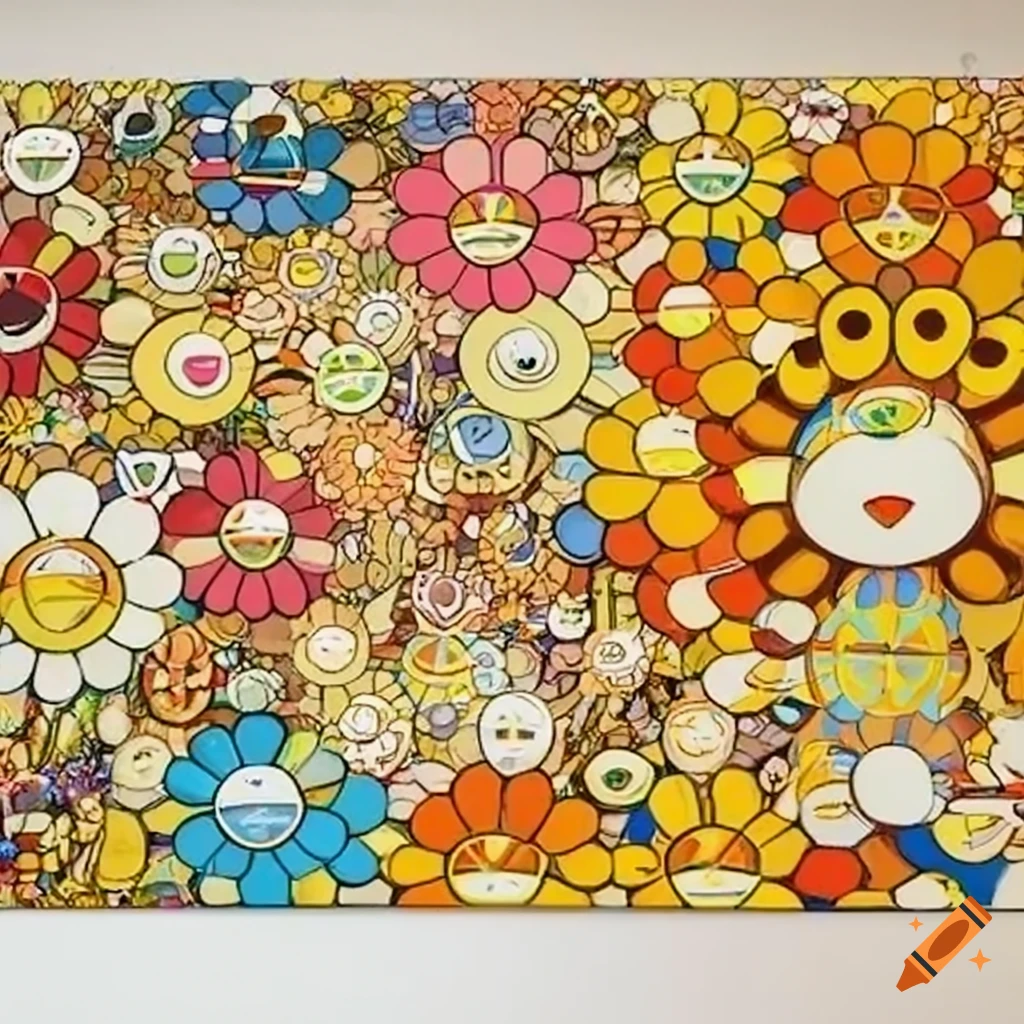 Artwork 'galtar and the golden lance' by takashi murakami on Craiyon