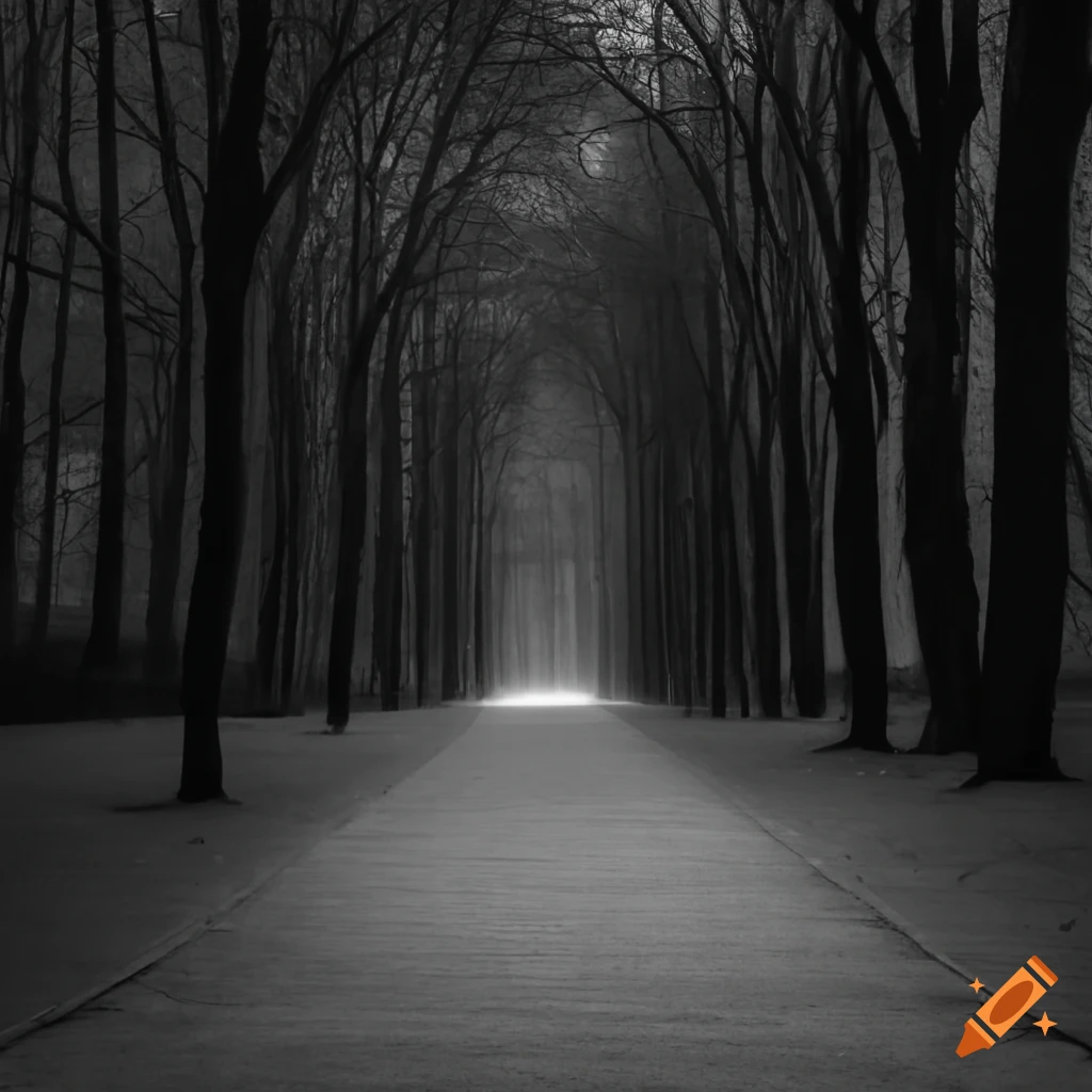 Photograph of a fascinating liminal space on Craiyon