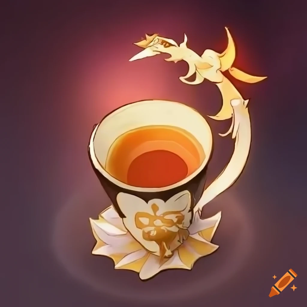 Image of genshin impact phoenix dew tea