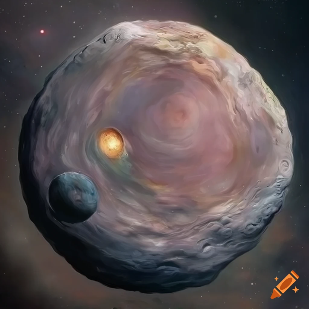 Impressionist artwork of the mining planet ceres on Craiyon