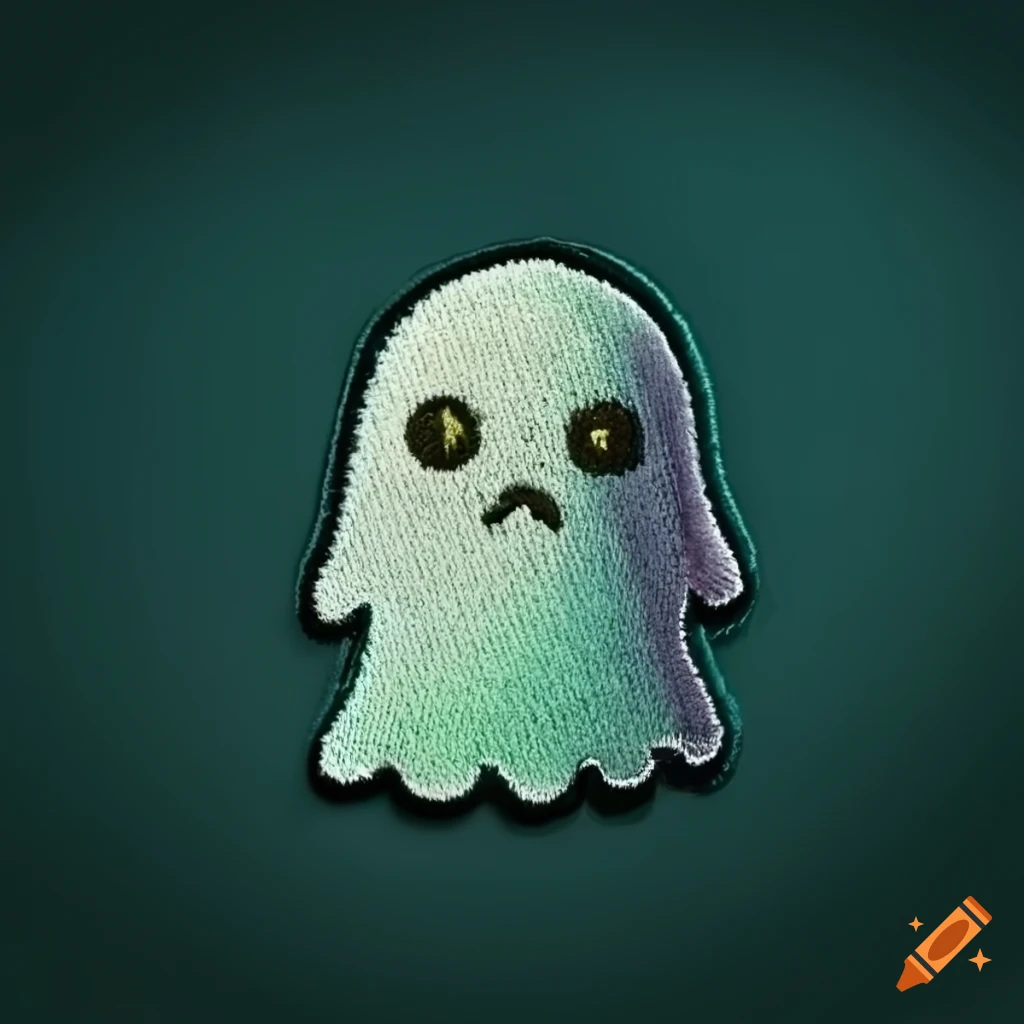 Whimsical ghost patch for a zelda game on Craiyon