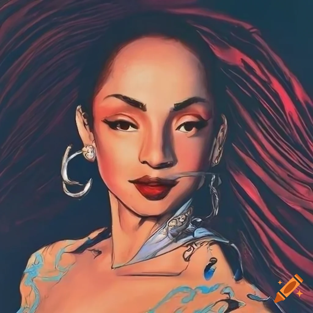 Yoshitaka Amano inspired cover art for Sade's 'Love Deluxe' album on ...