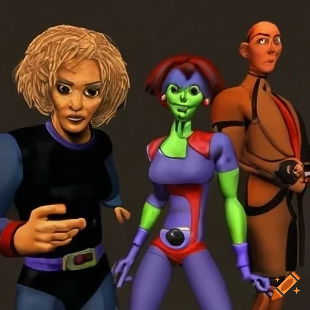 Image of a ReBoot animation on Craiyon
