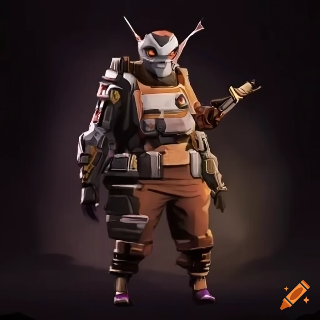 Image of favorite Apex character on Craiyon