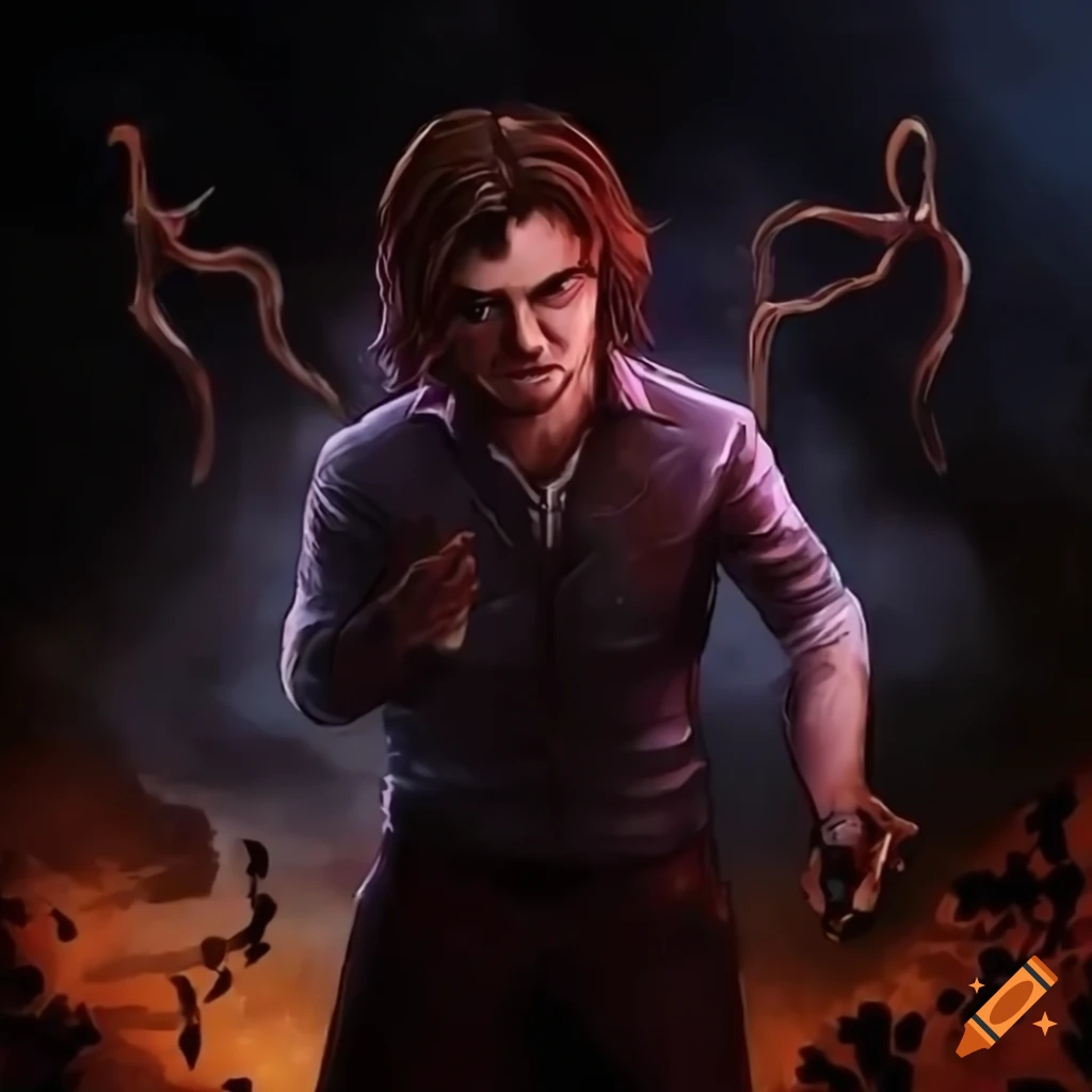 Portrait of markiplier on Craiyon