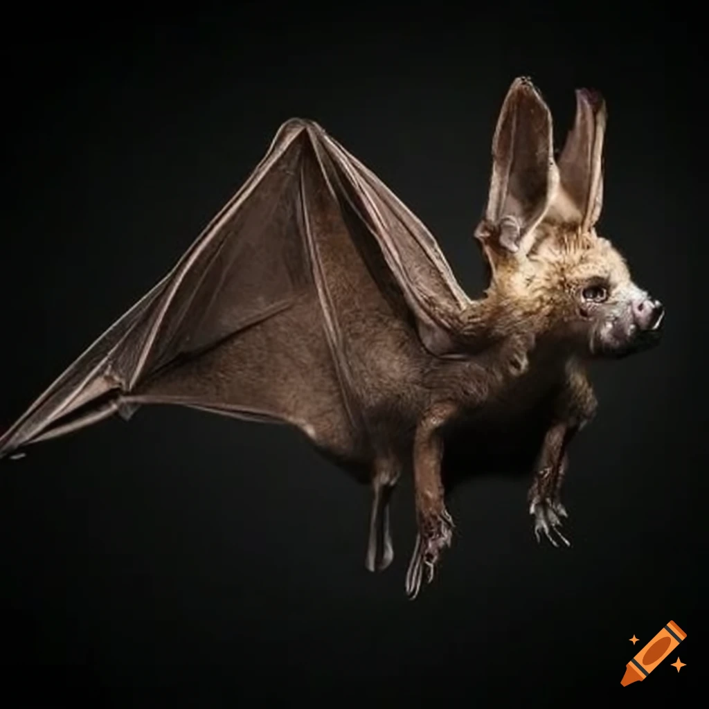 Bat with butterfly wings on Craiyon