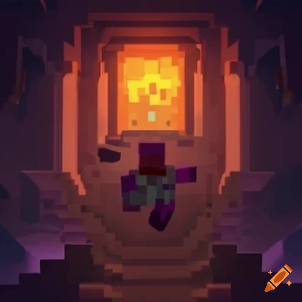 Minecraft dungeon realms logo