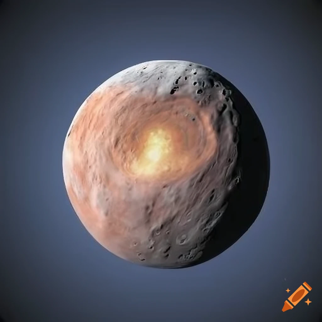 Concept art of a highly detailed mining city on planet CERES on Craiyon