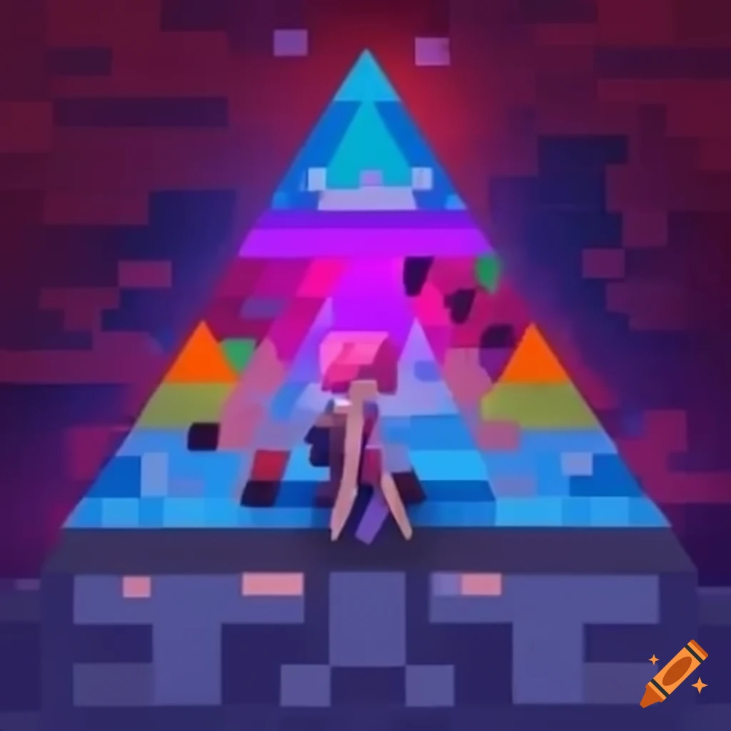 Triangle servers in minecraft