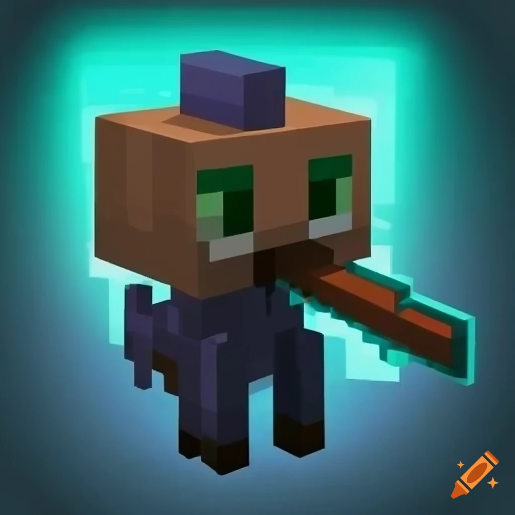 Minecraft clans logo on Craiyon