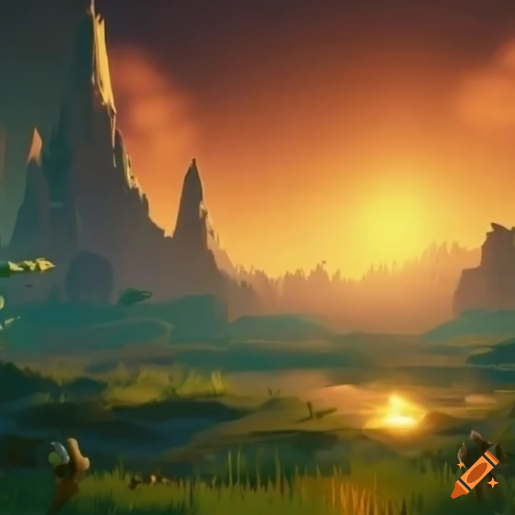 Game Scenes 3d Landscape