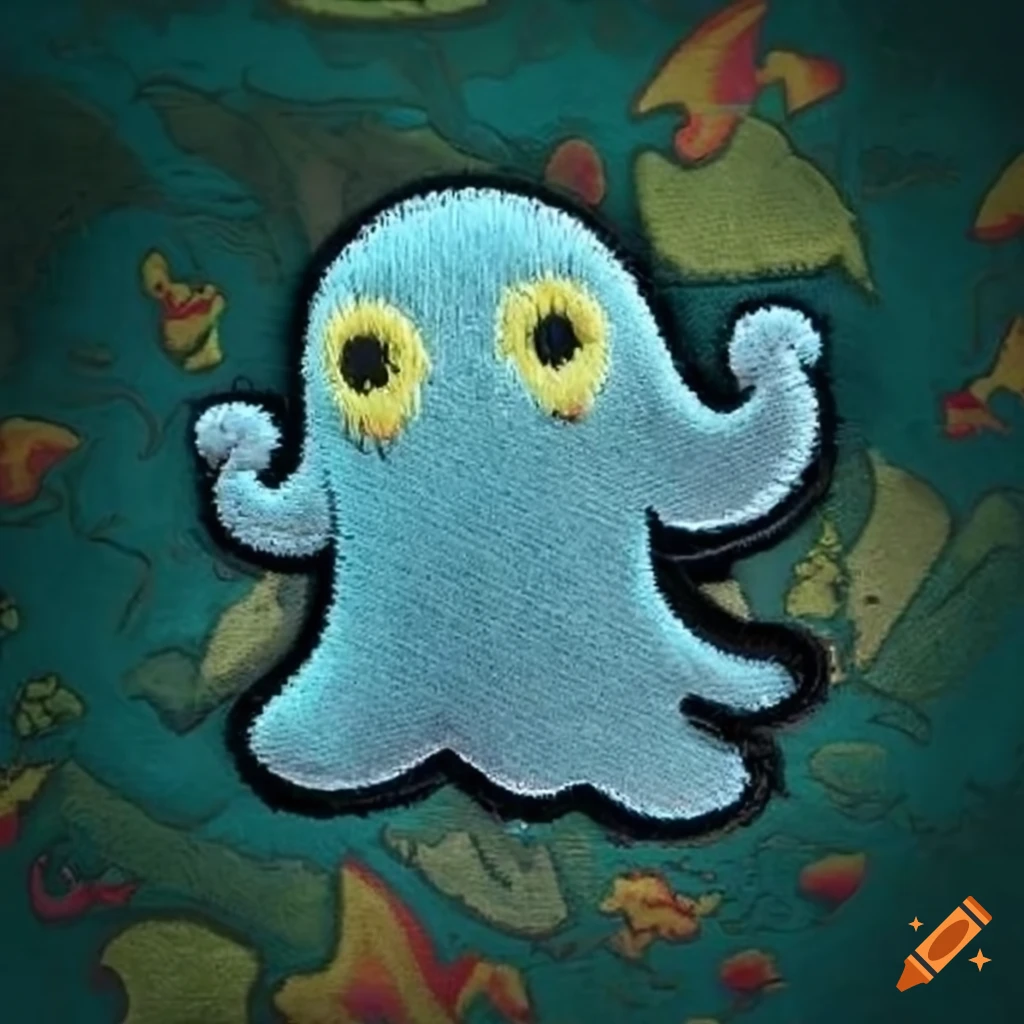 Whimsical ghost patch for a zelda game on Craiyon