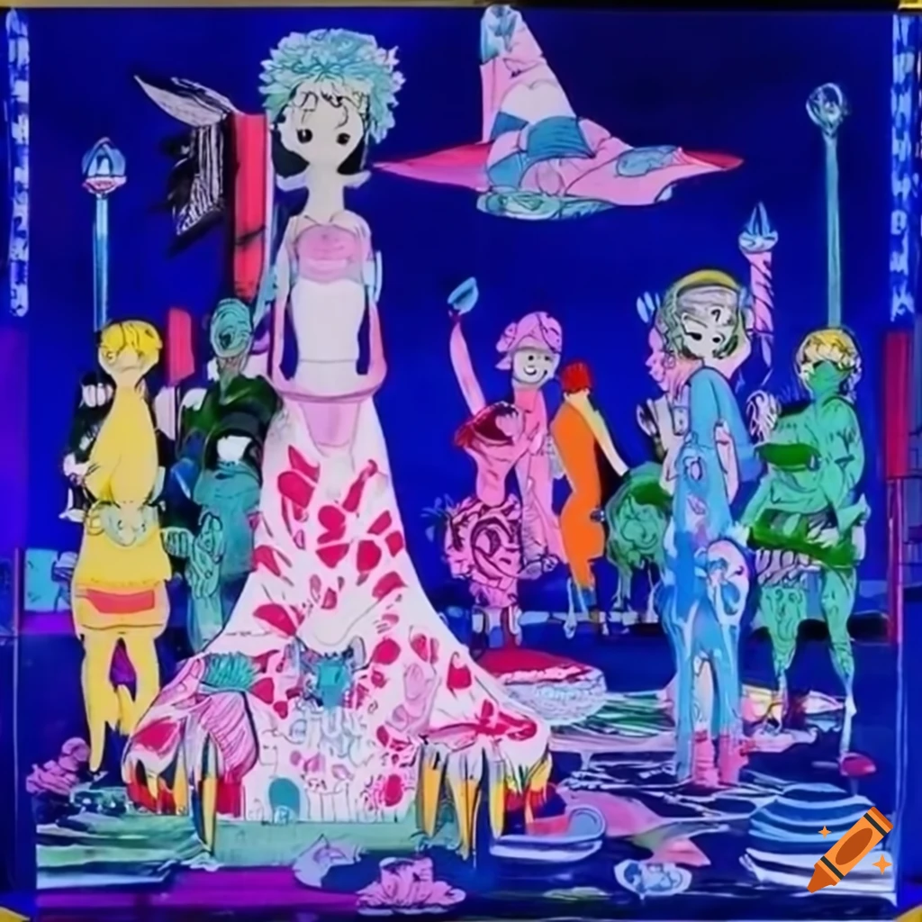 Artwork by chiho aoshima on Craiyon