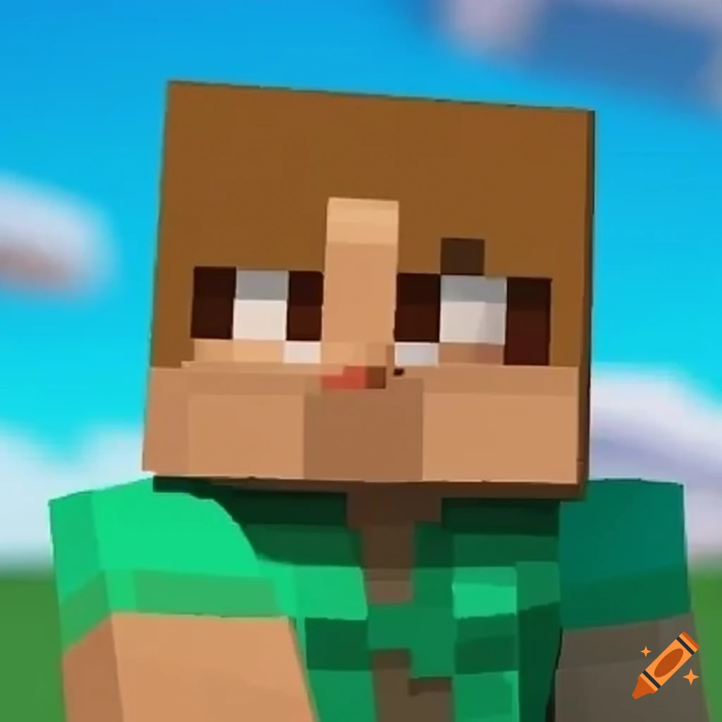 Minecraft typically featured scene