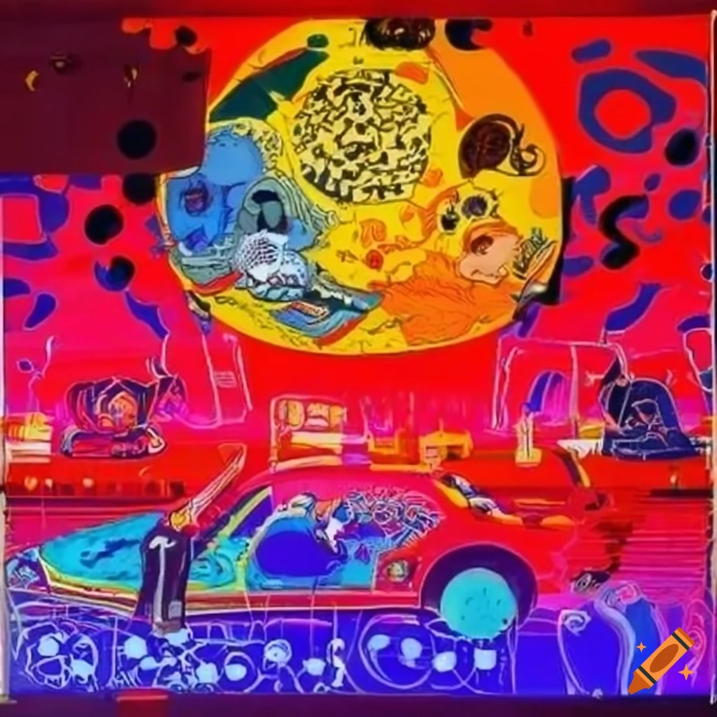 Chiho aoshima's artwork from top gear on Craiyon