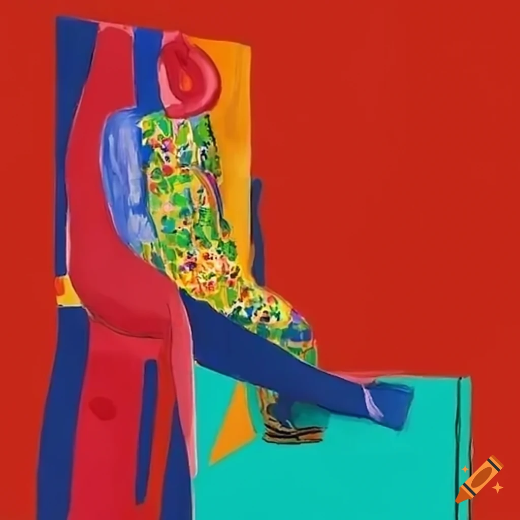 Mind reading art in Matisse style on Craiyon