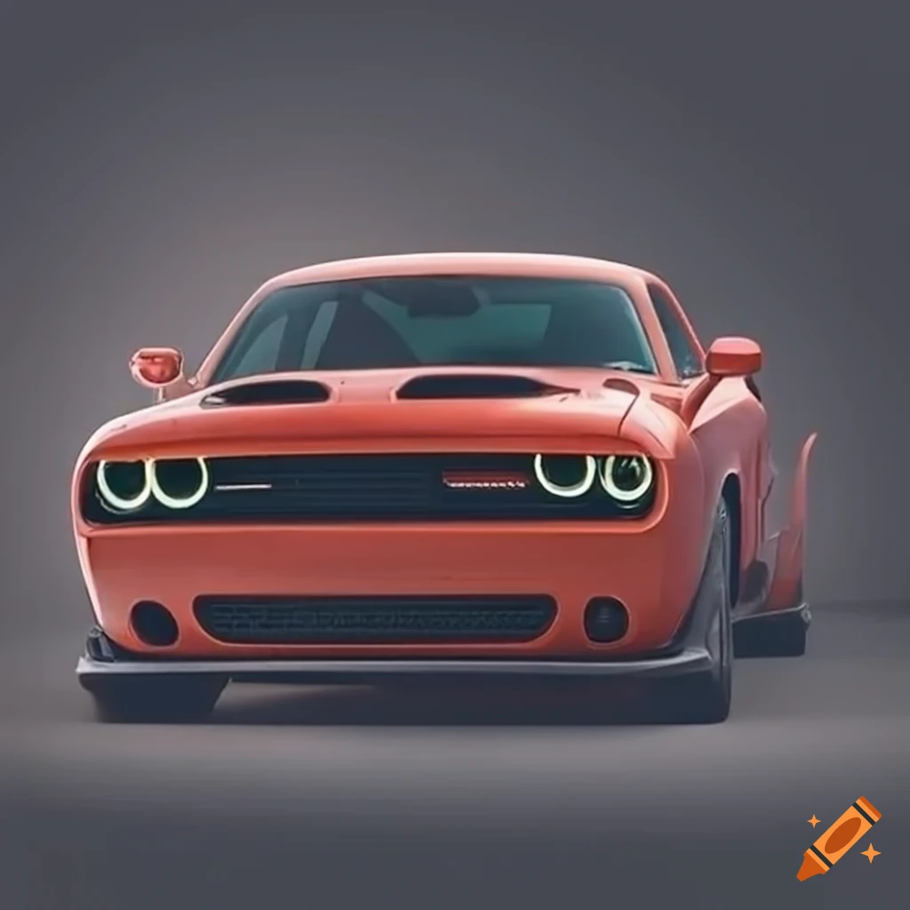 Dodge demon car on Craiyon
