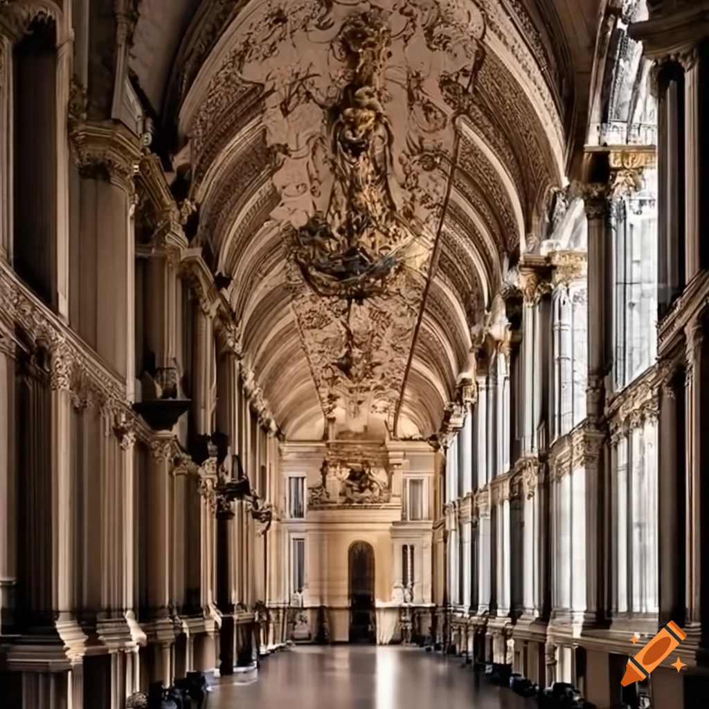 Stunning architecture of a renowned paris academy on Craiyon