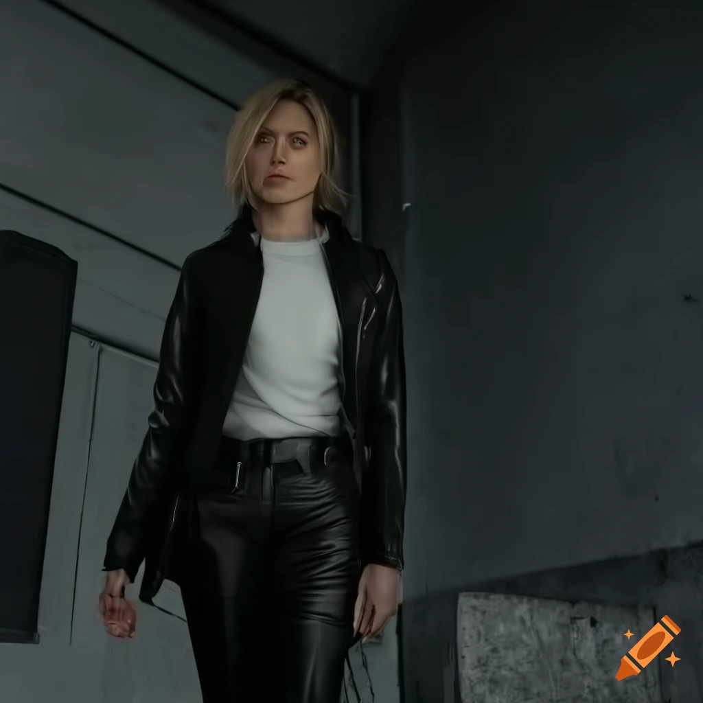 Close-up of a police officer on Craiyon