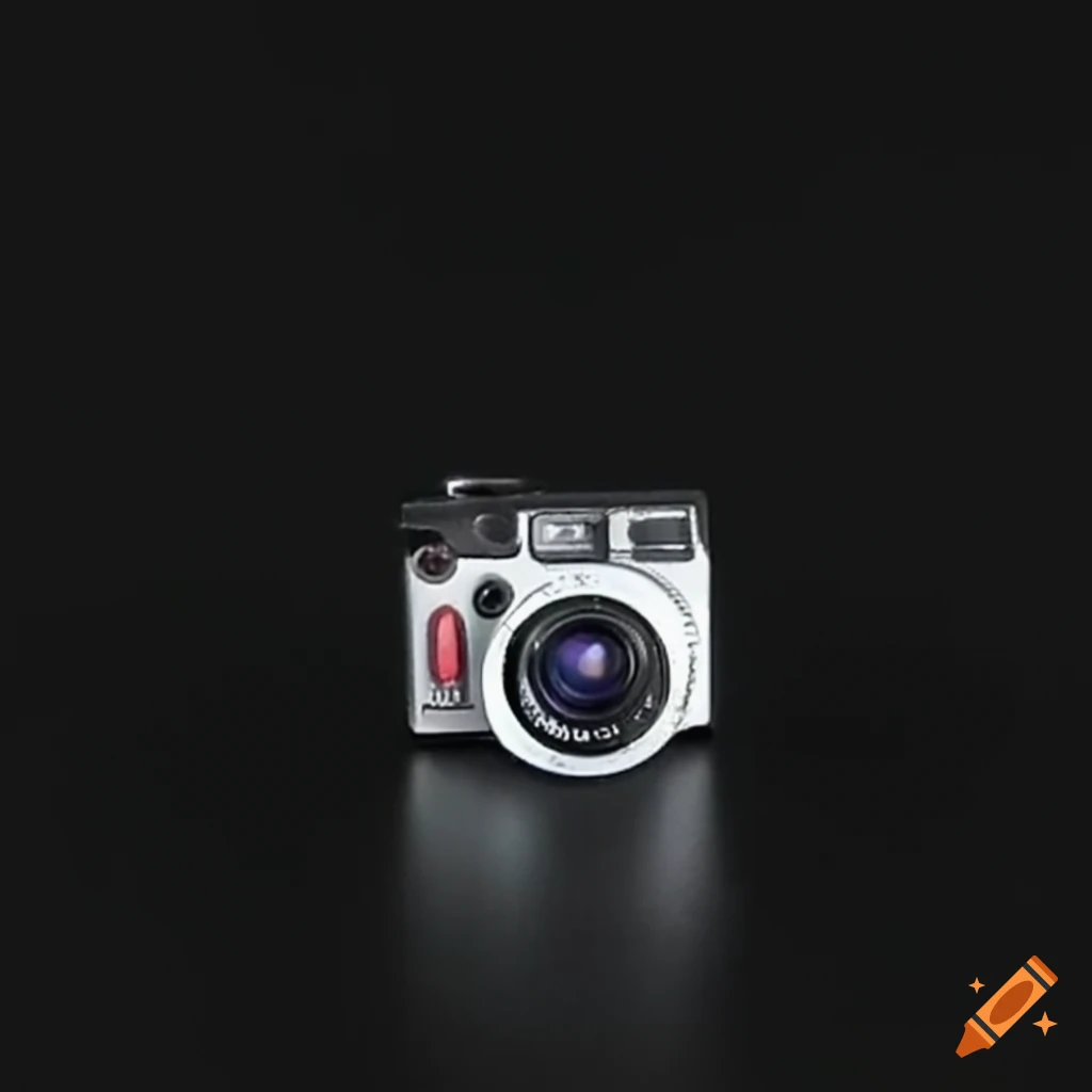 Vintage analog camera with cassette on Craiyon