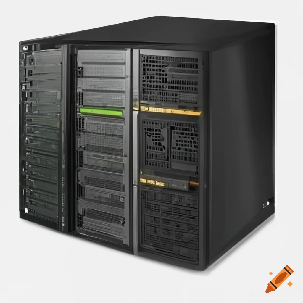 Illustration of pc servers