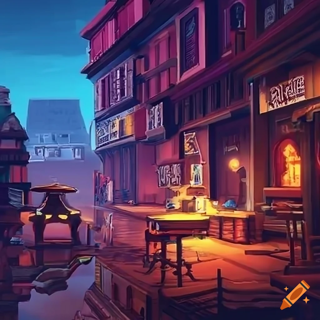 Illustration of creating in-game shops