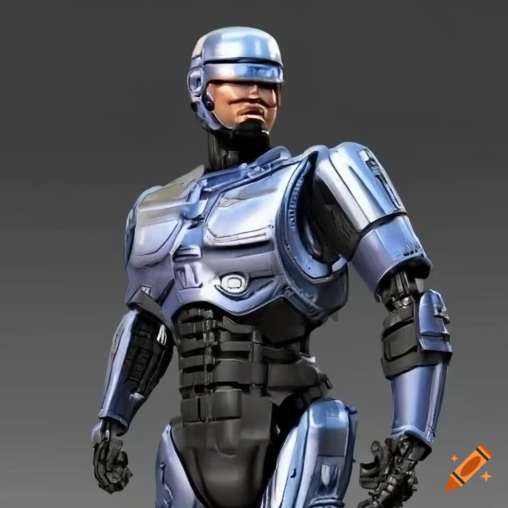 Image of a superior model of robocop