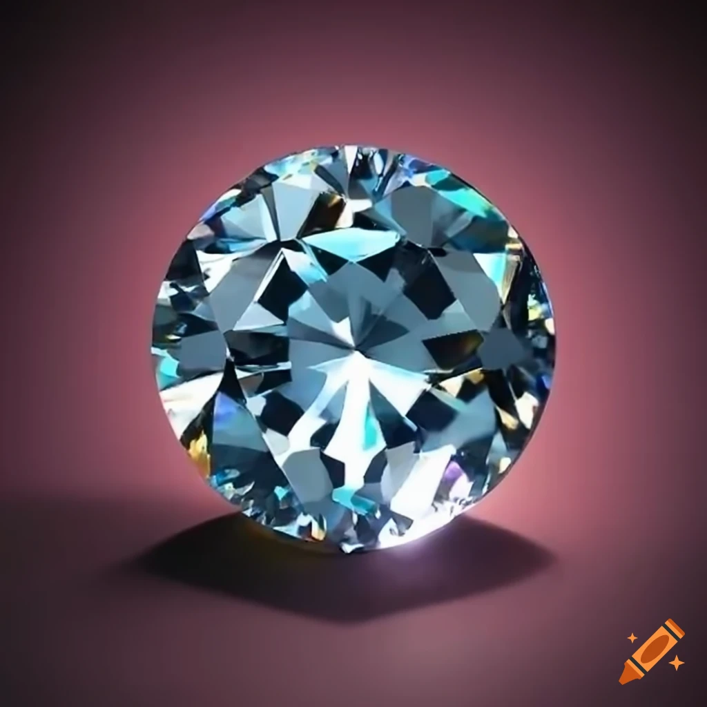 Five diamonds on Craiyon