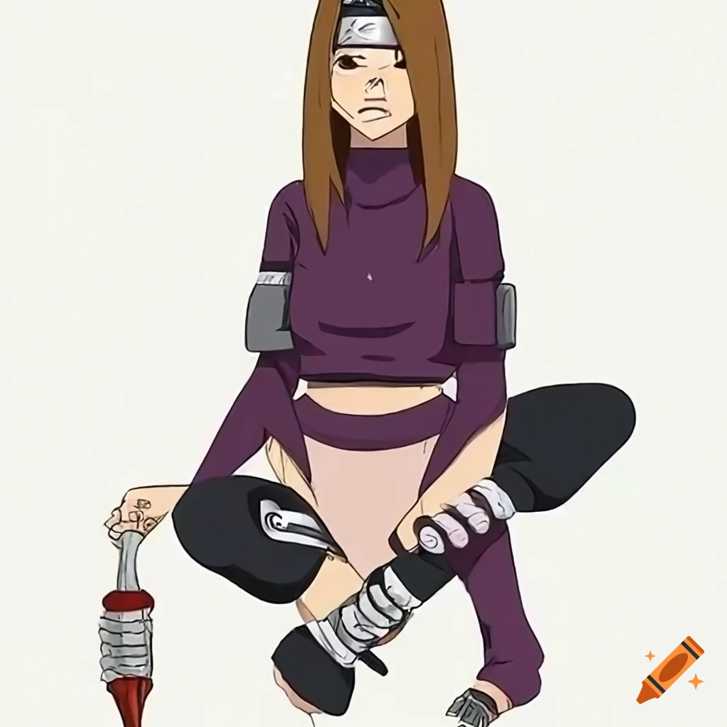 Fanart of maria menounos as a shinobi