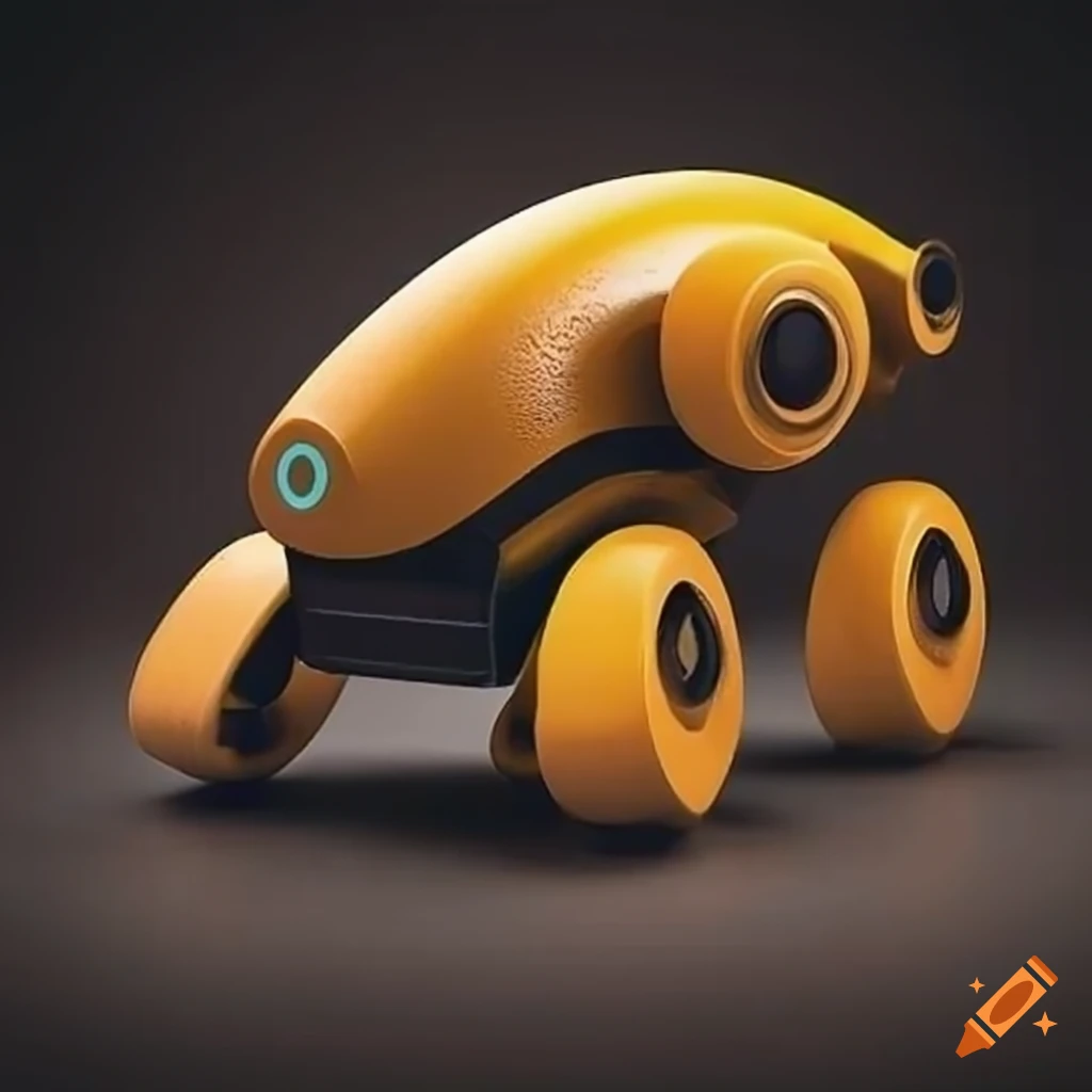 Caterpillar robot on Craiyon