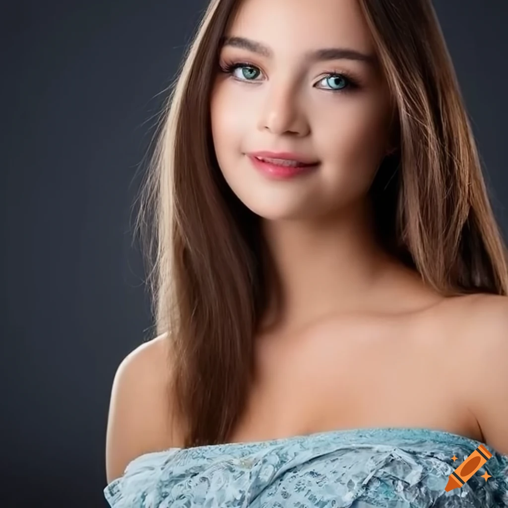 Portrait Of A Beautiful Girl On Craiyon