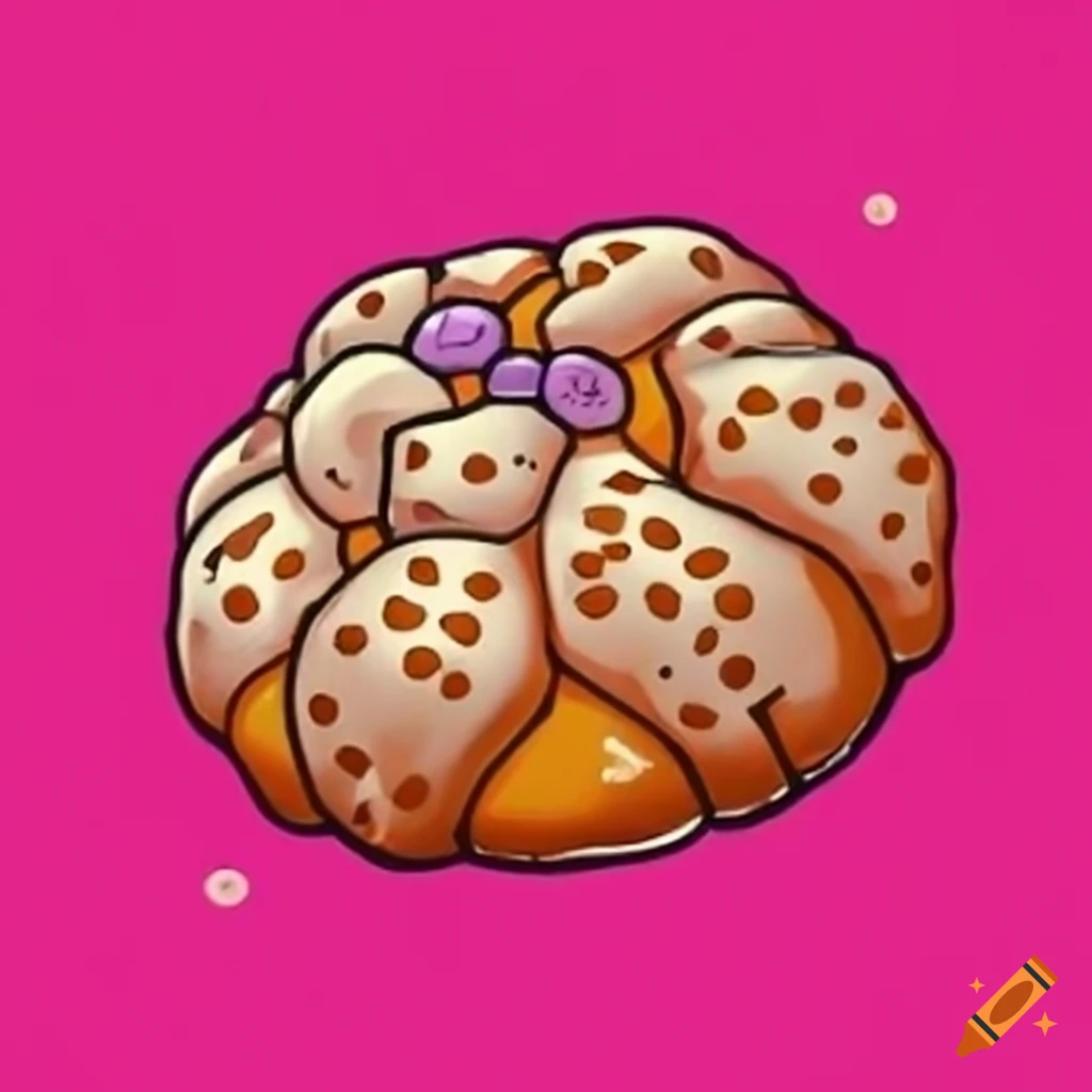 Delicious pan de muerto
