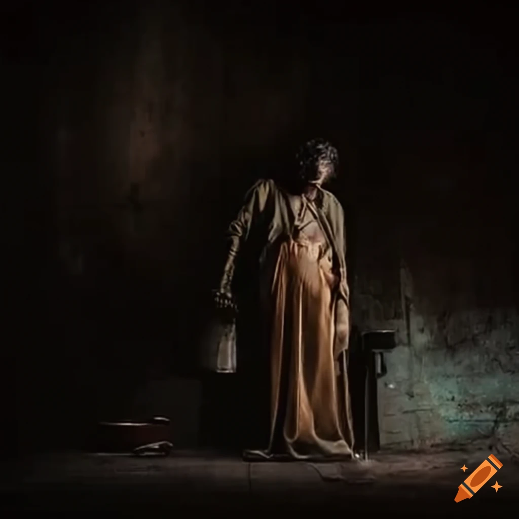 Illustration of a poor man and a rich man walking together on Craiyon