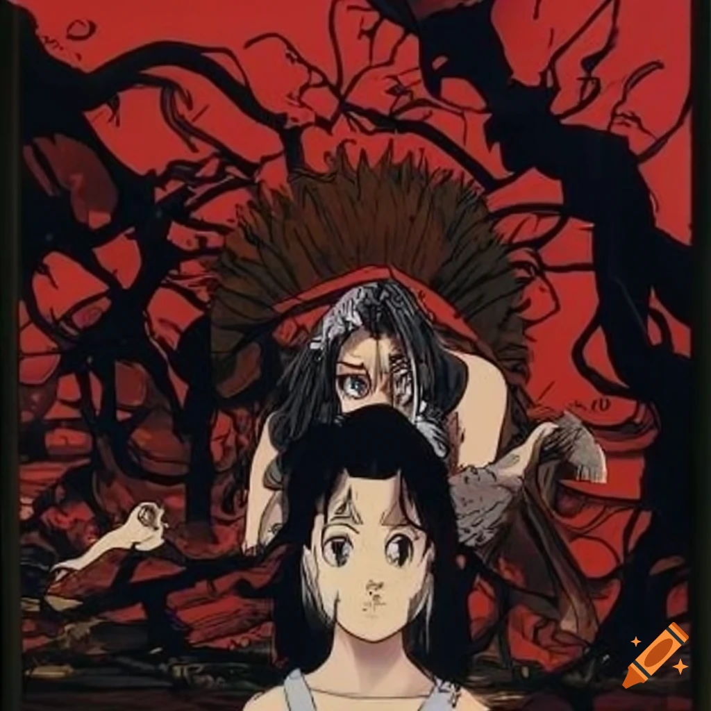 Artwork titled ninja scroll by chiho aoshima on Craiyon