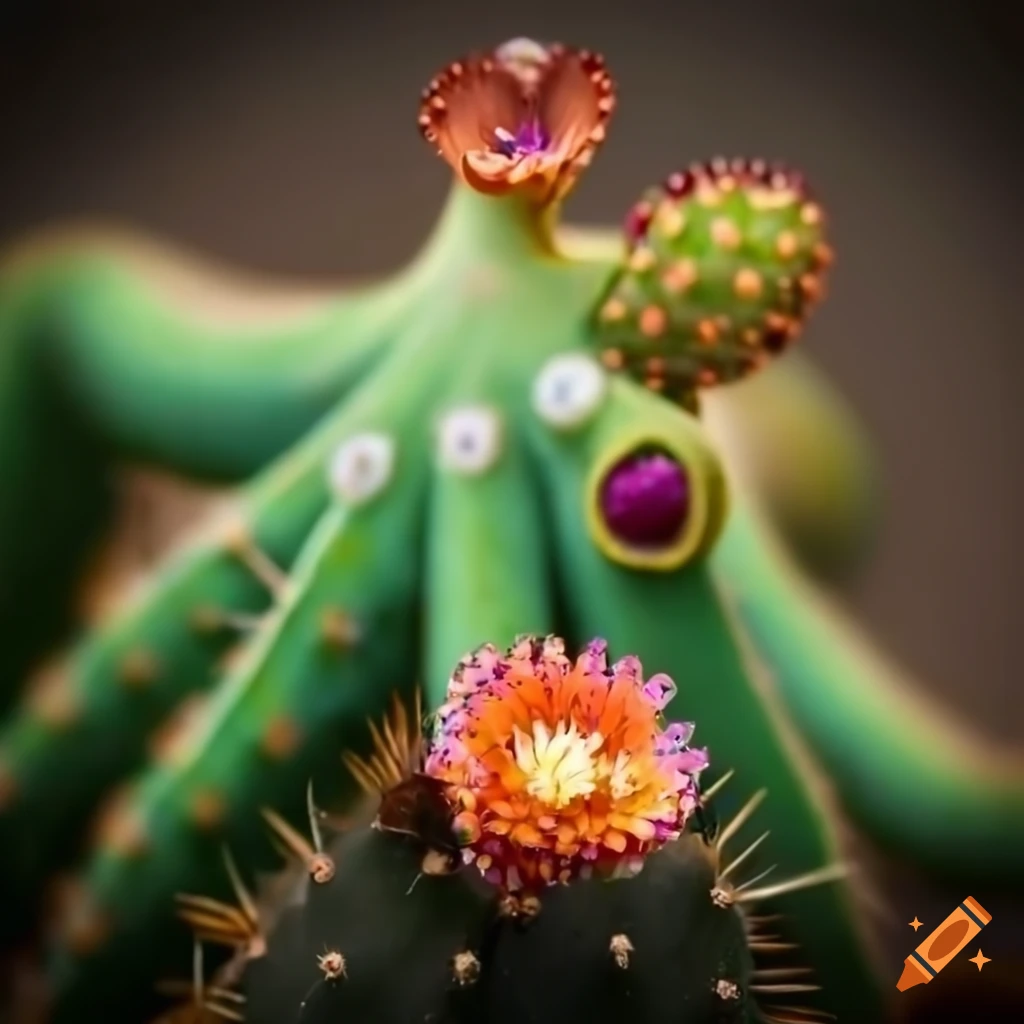 Cactus images created on Craiyon