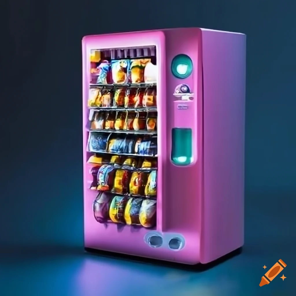 Pill Dispenser Vending Machine With Display On Craiyon
