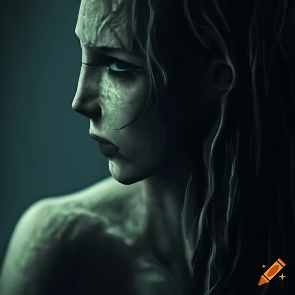 Artistic representation of despair and isolation on Craiyon